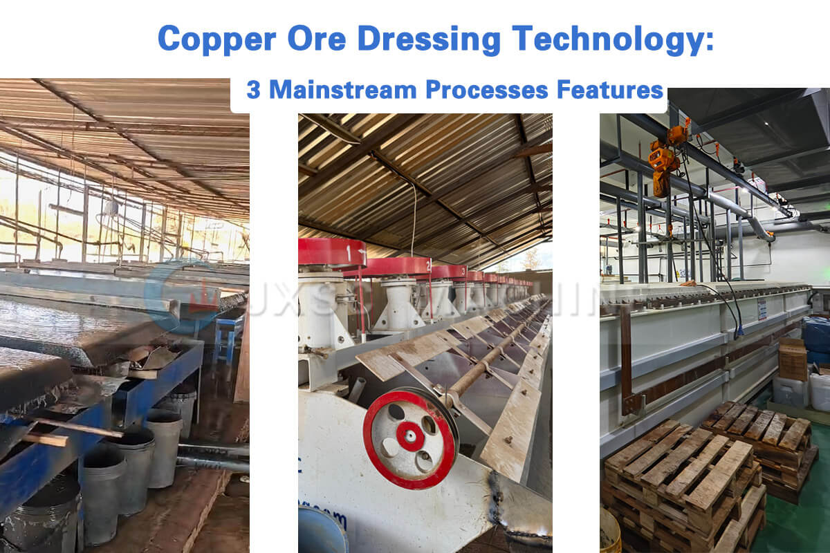 Copper Ore Dressing Technology: 3 Mainstream Processes Features - JXSC ...