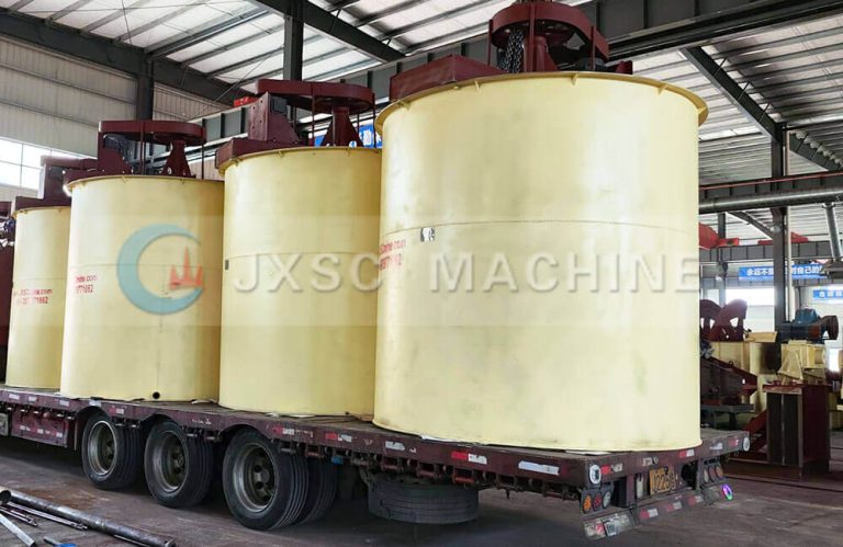 Double Impeller Leaching Agitation Tank - JXSC Machinery