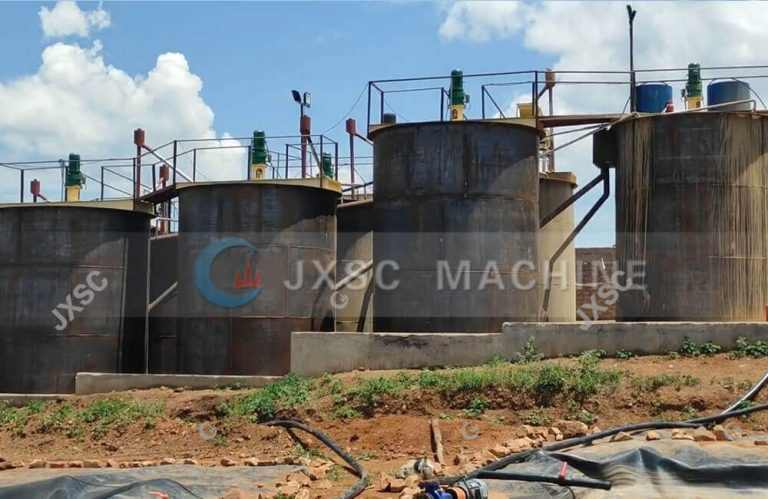 Double Impeller Leaching Agitation Tank - JXSC Machinery