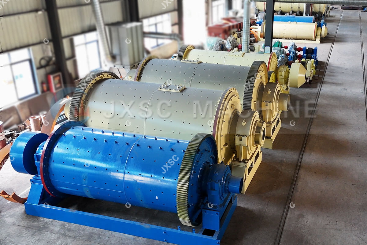 Energy-Saving Copper Ore Ball Mill: Structure To Grinding Flow - JXSC ...