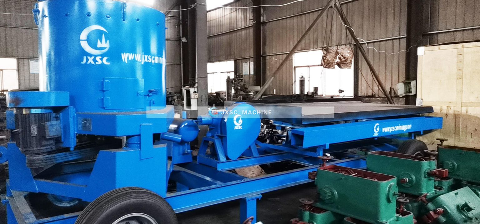 25TPH Alluvial Gold Processing Plant In Laos- JXSC Machinery