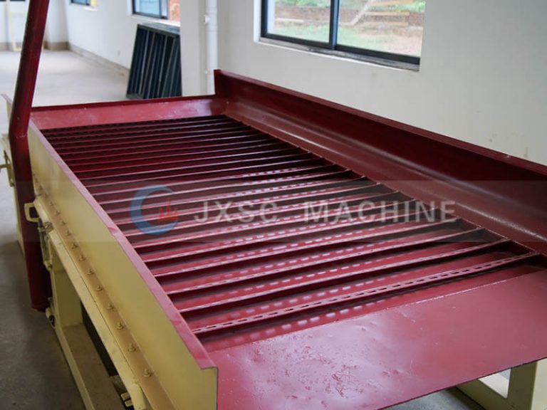 Vibrating Sluice Chute, Pulsating Gold Sluice Box - JXSC Machinery
