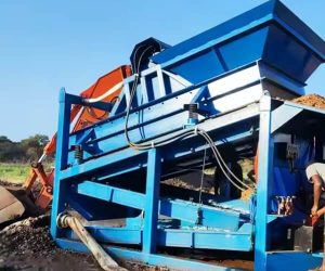 Vibration Gold Washing Plant, Vibrating Screen With Sluice Box - JXSC ...