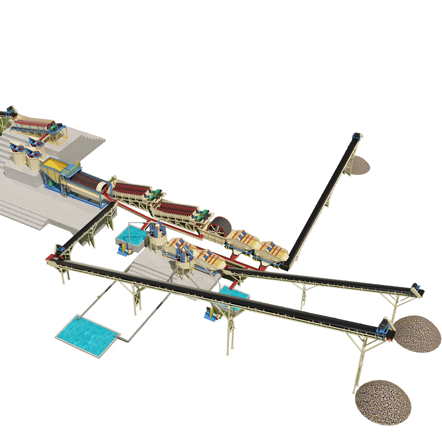 Kaolin Beneficiation Process, Equipment- JXSC Machinery