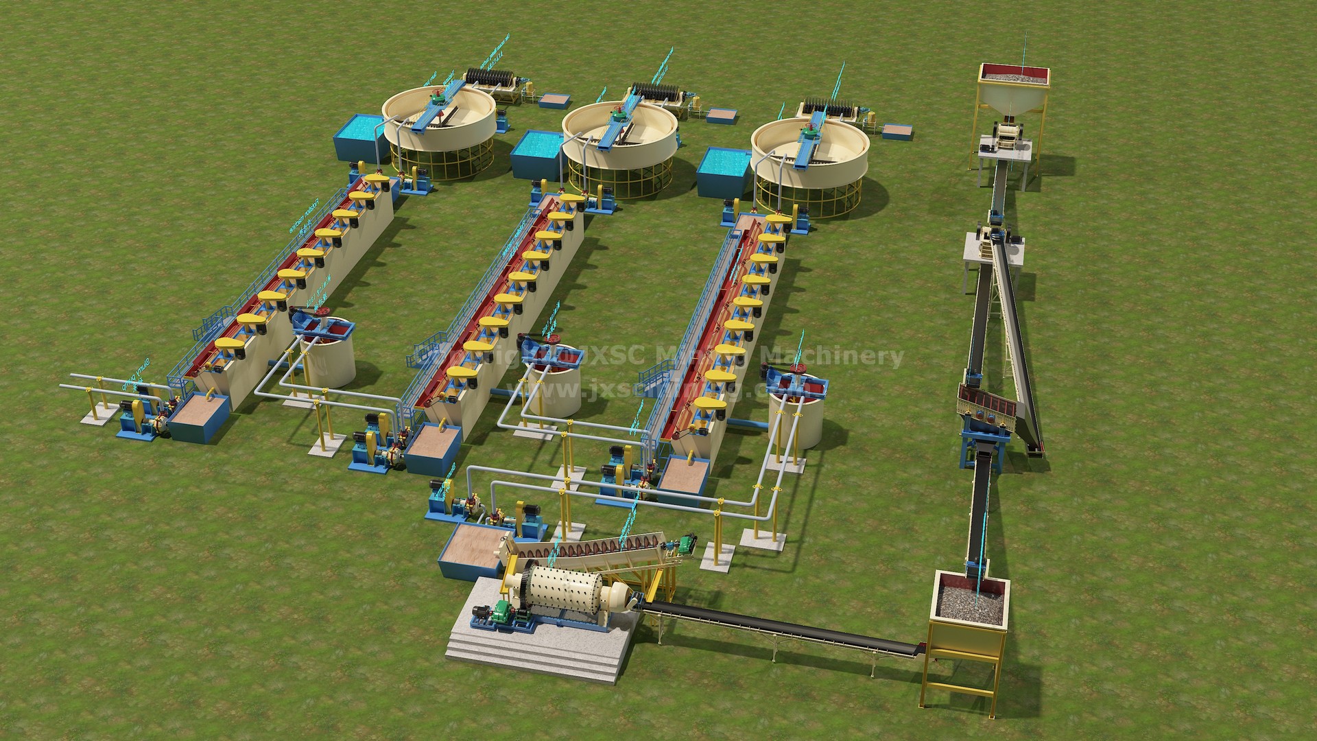 Flotation of Lead-Zinc Sulfide Ore - JXSC Machinery
