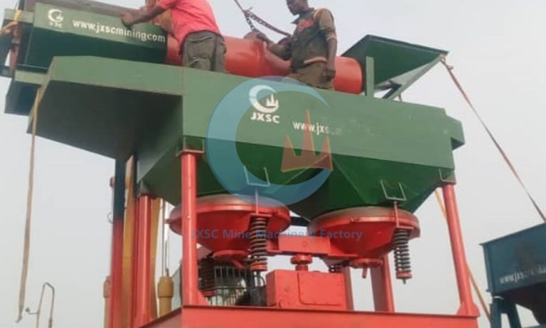 Mobile Jig Separator With Trommel For Diamond Processing - JXSC Machinery